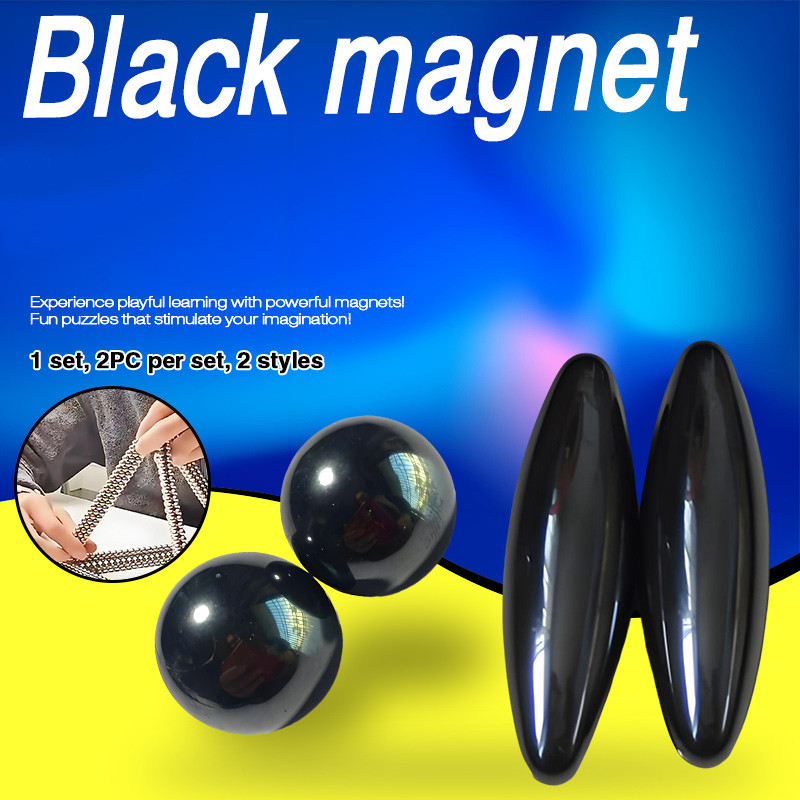 Strong Magnetic Decompression toys Therapy Relief Toy Oval Shape Power ...