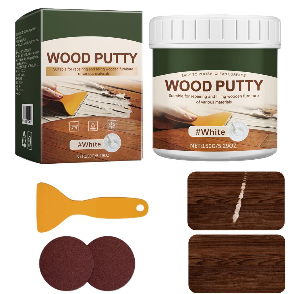 Wood paint 150g Long-Lasting wood repair filler wood putty For ...