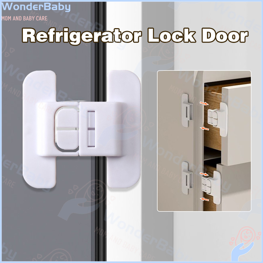 Wonderbaby Baby Safety Lock Refrigerator Door Lock for Refrigerator ...