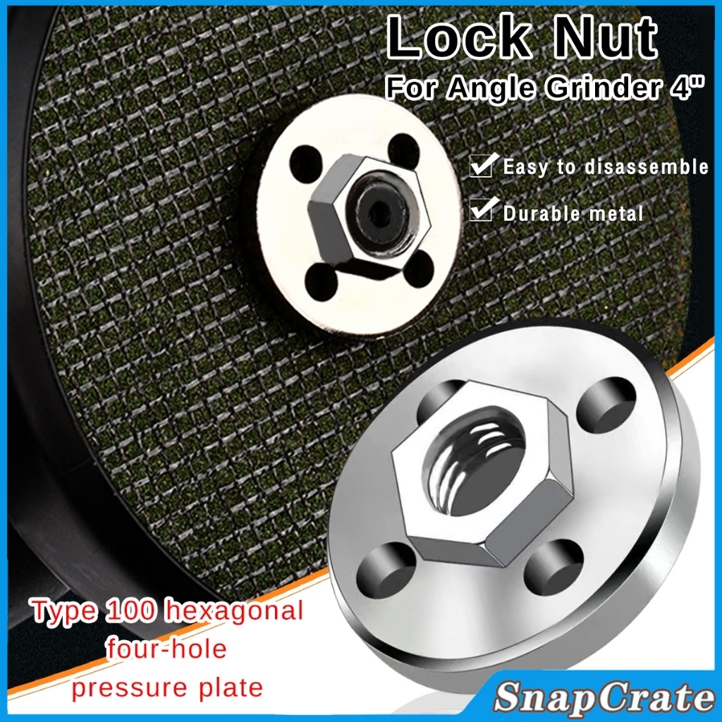 Snap Lock Nuts for Angle Grinder 4" Angle Grinder Parts Grinder ...