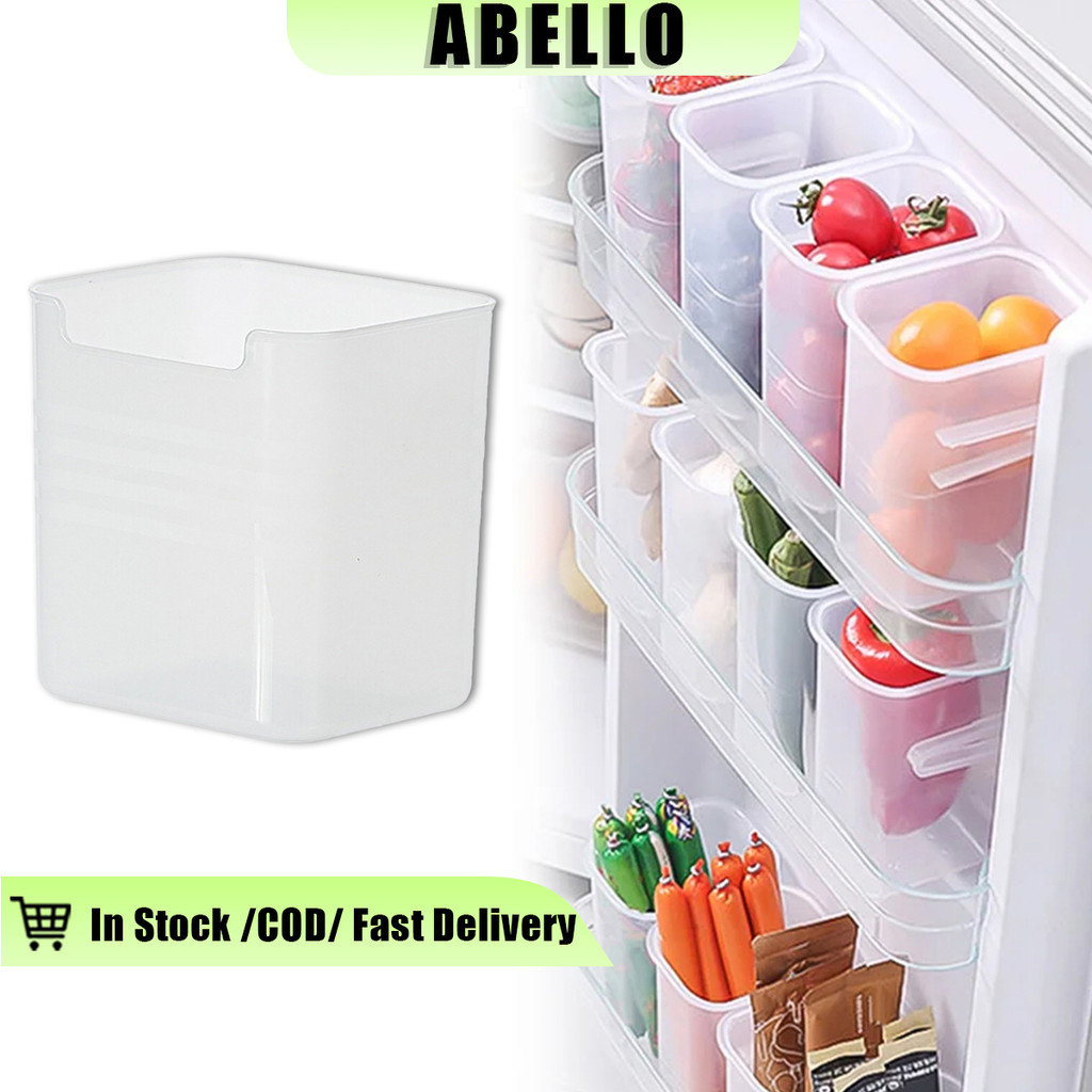 1/5 Pcs PP Side Refrigerator Organizer Refrigerator Side Door Organizer ...
