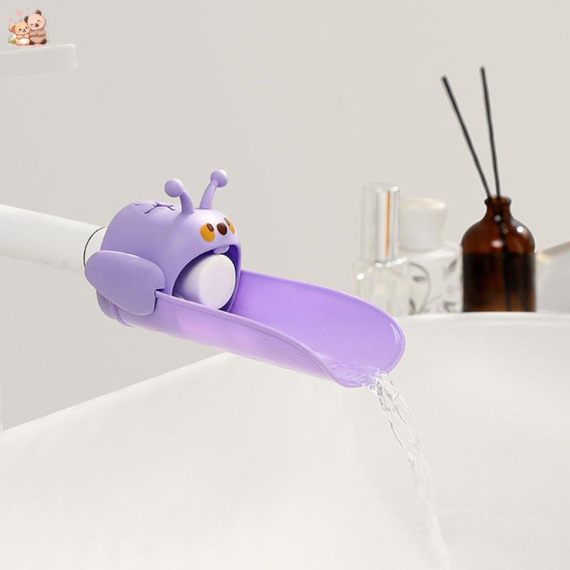 Children's Faucet Extender Cute Cartoon Extended Water Diverter ...