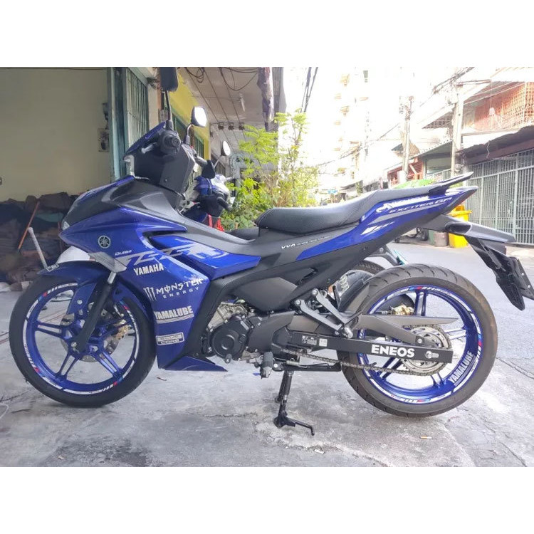 Motorcycle Reflective Sticker Yamaha R1 Print R3 Bottom Fender Modified ...