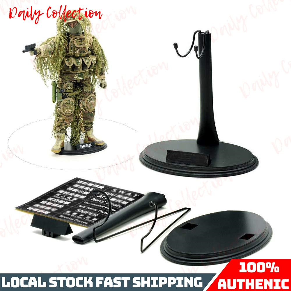 1/6 Scale Action Figure Doll Stand Base Adjustable Ring-shaped Action ...