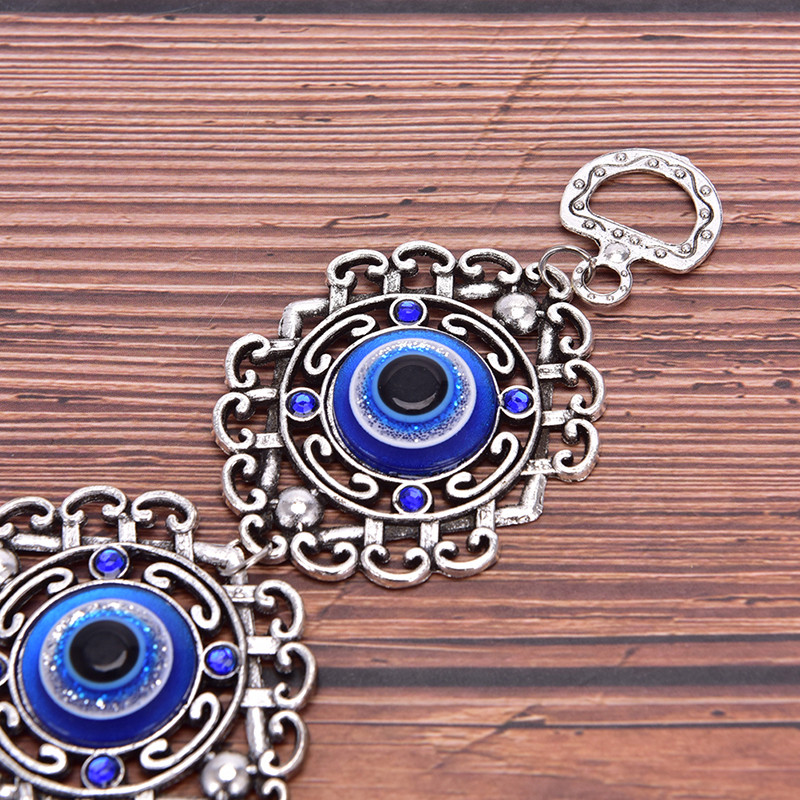 GMARTY Wind Chimes Turkey Evil Eye Pendants Home Wall Hanging ...