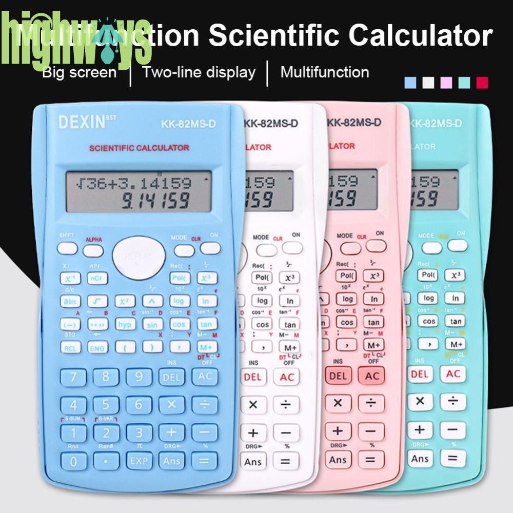 Desktop Scientific Calculator 240 Functions LCD Display for Home Basic ...