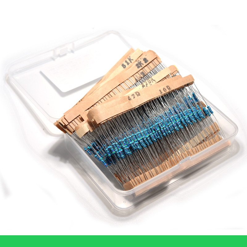 ENGLAB★ DIP Resistor kit, Resistor for DIY, 30 Values, Total 600pcs ...