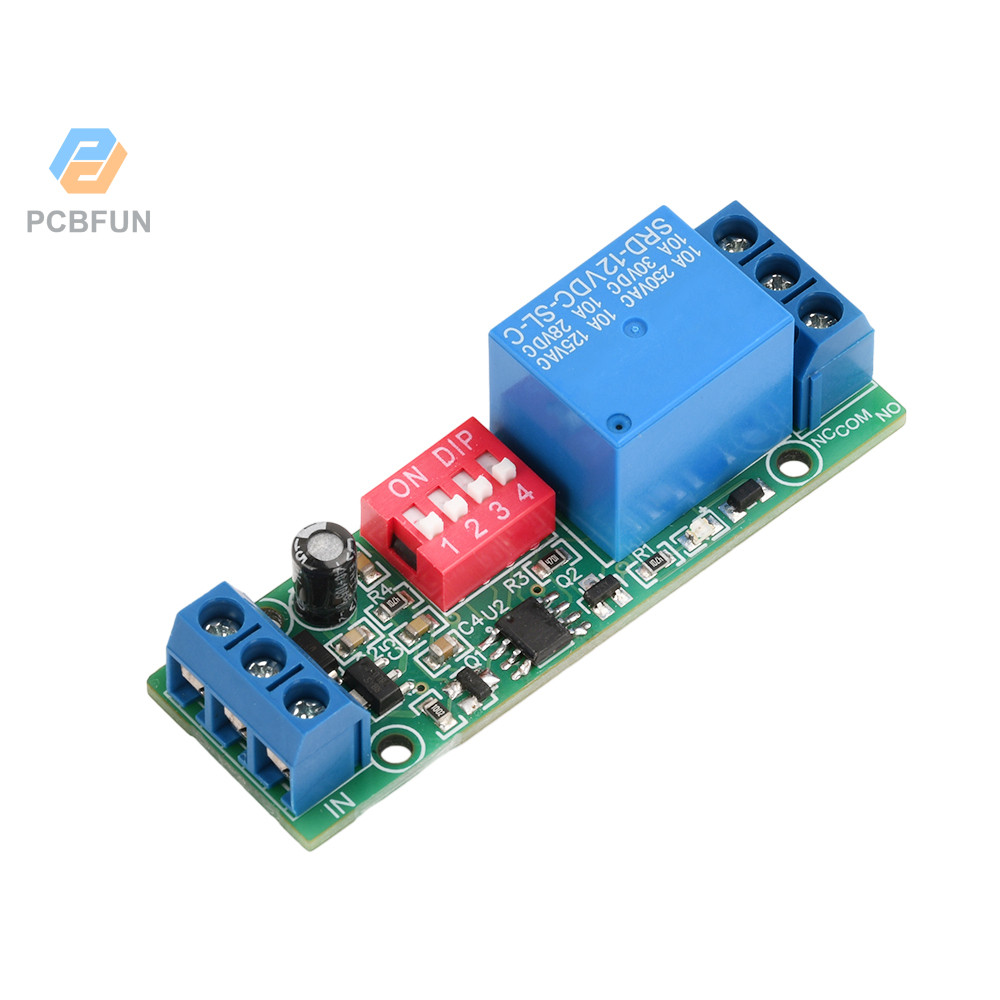 Pcbfun DC12V Signal Change Control Relay Module Control Switch Module ...