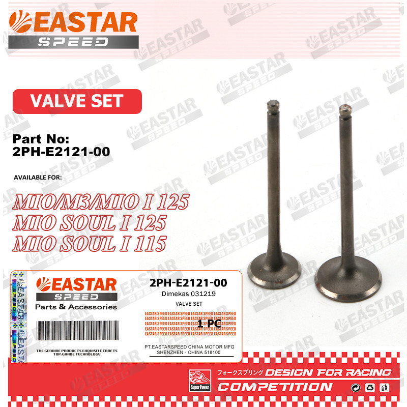 Valve SET Umbrella MIO/M3/Mio i 125 / Mio Soul i 125 / Mio Soul i 115 ...