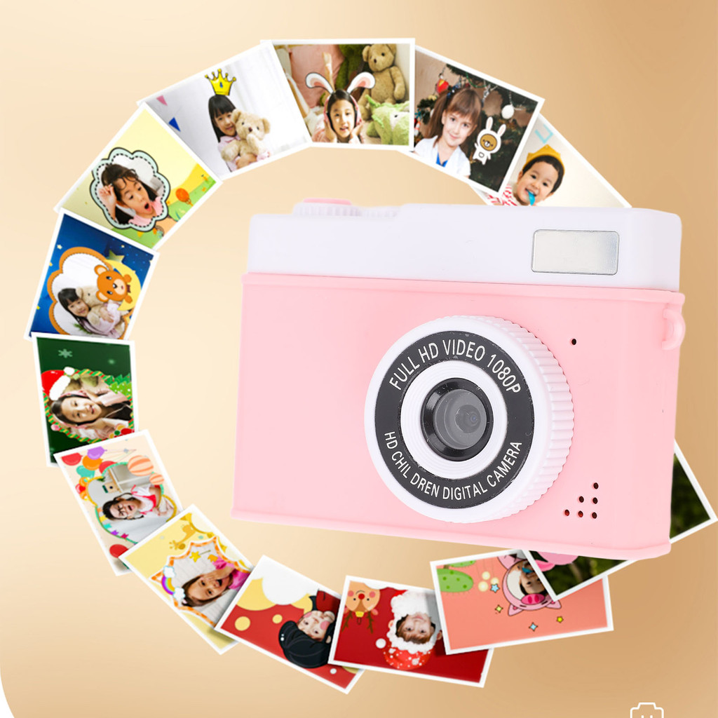 HEO~ Digital Retro Camera 2 Inch IPS Screen 1080P Compact Photo Video ...