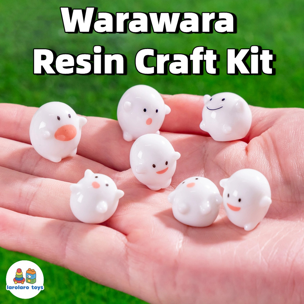 9pcs Warawara Resin Craft Kit Miniature DIY How Do You Live Ghibli Mini ...