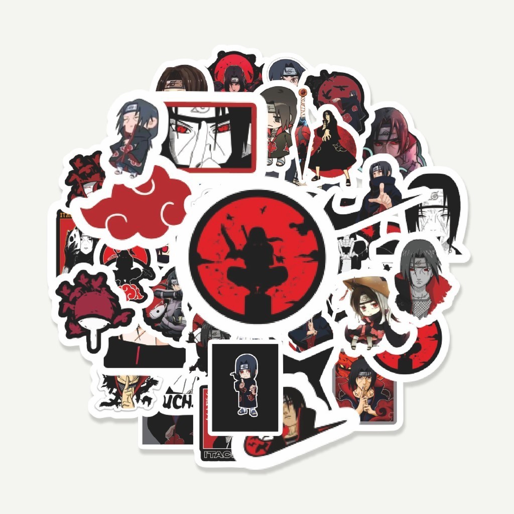 Uchiha Itachi Anime Sticker Pack Sticker | TUMBLR Sticker | HELMET ...