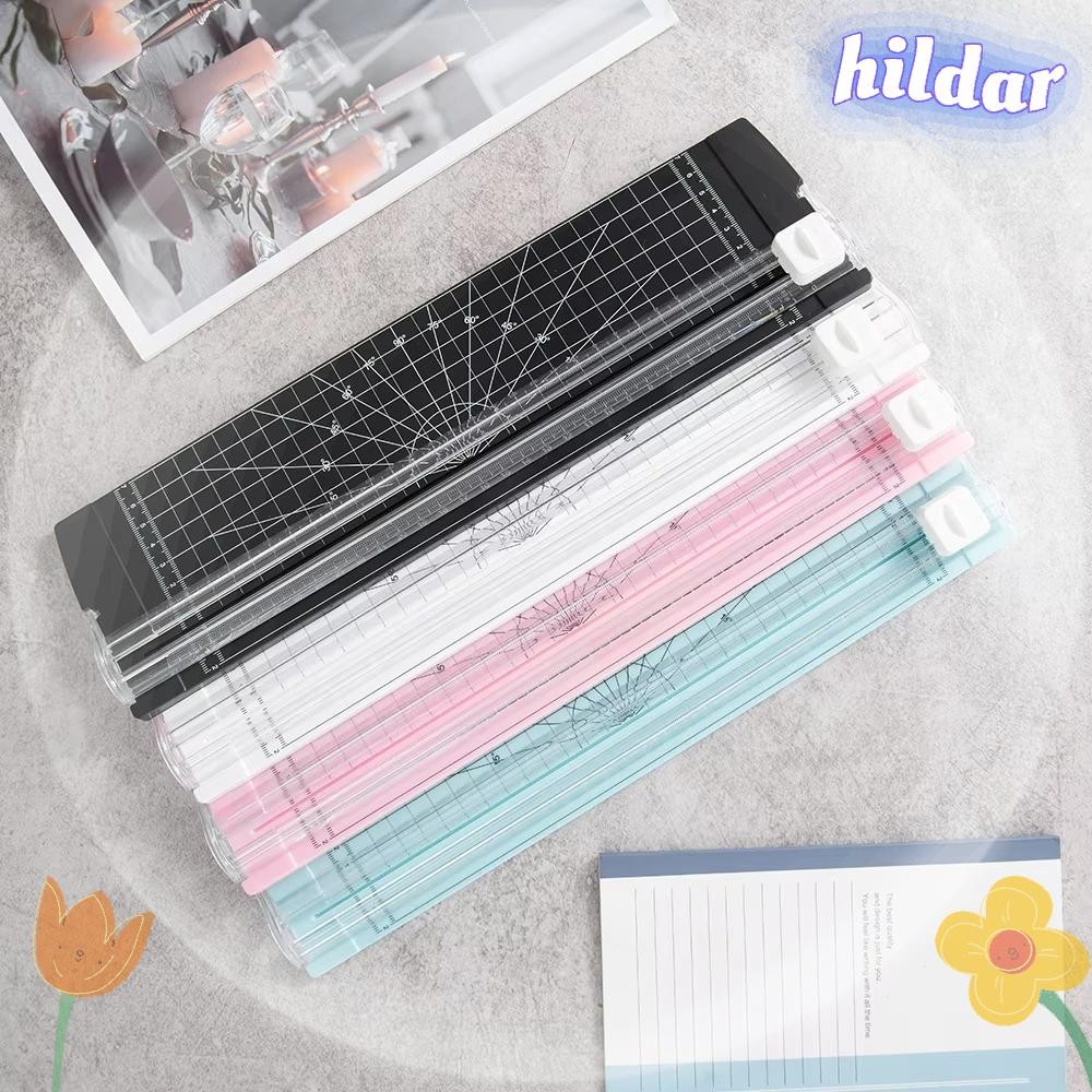 HILDAR A4 Paper Cutter, Bidirectional with Pull-out Ruler A4 Paper ...