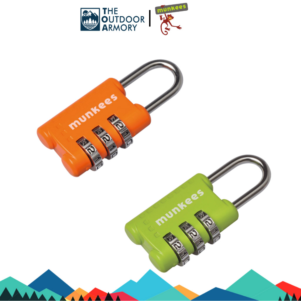 Munkees Combination Lock | Shopee Philippines