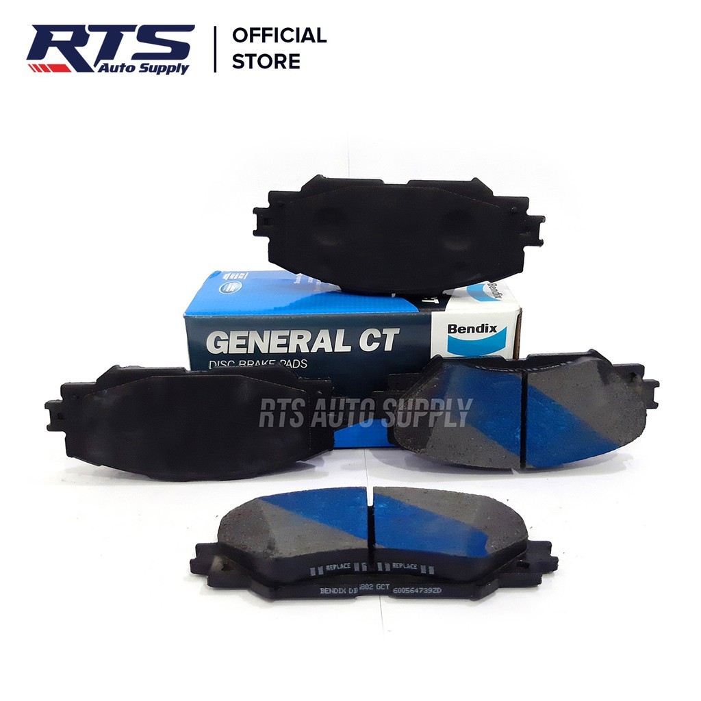 Bendix front Brake pad for Toyota Corolla Altis 1.8, 2.0 2008 - 2017 ...