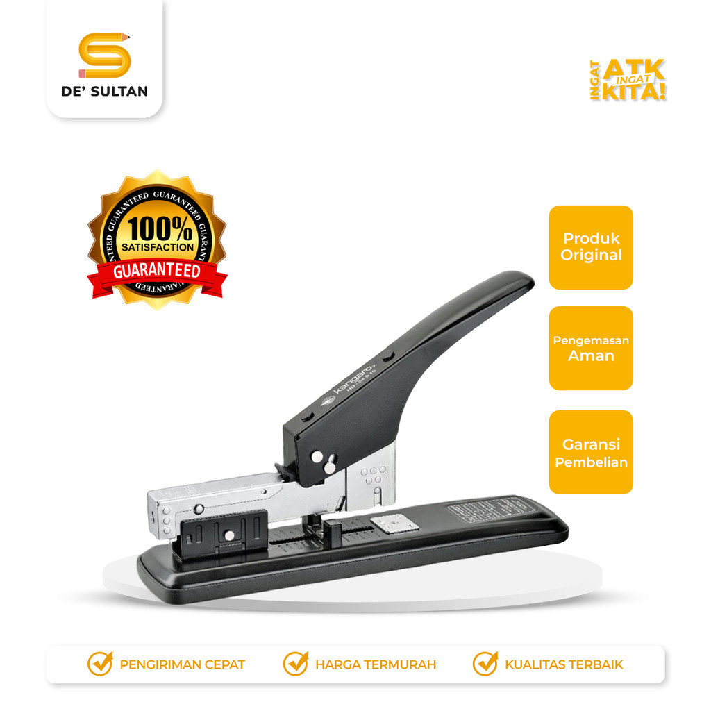 KANGAROO STAPLER VOLUME/ HEAVY DUTY STAPLER HD 24S10 (1PC) | Shopee ...