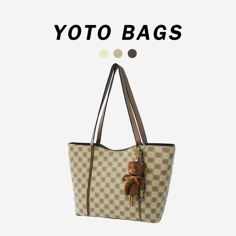 【High Quality】YOTO Retro Leather Shoulder Bag for Women Large Capacity ...