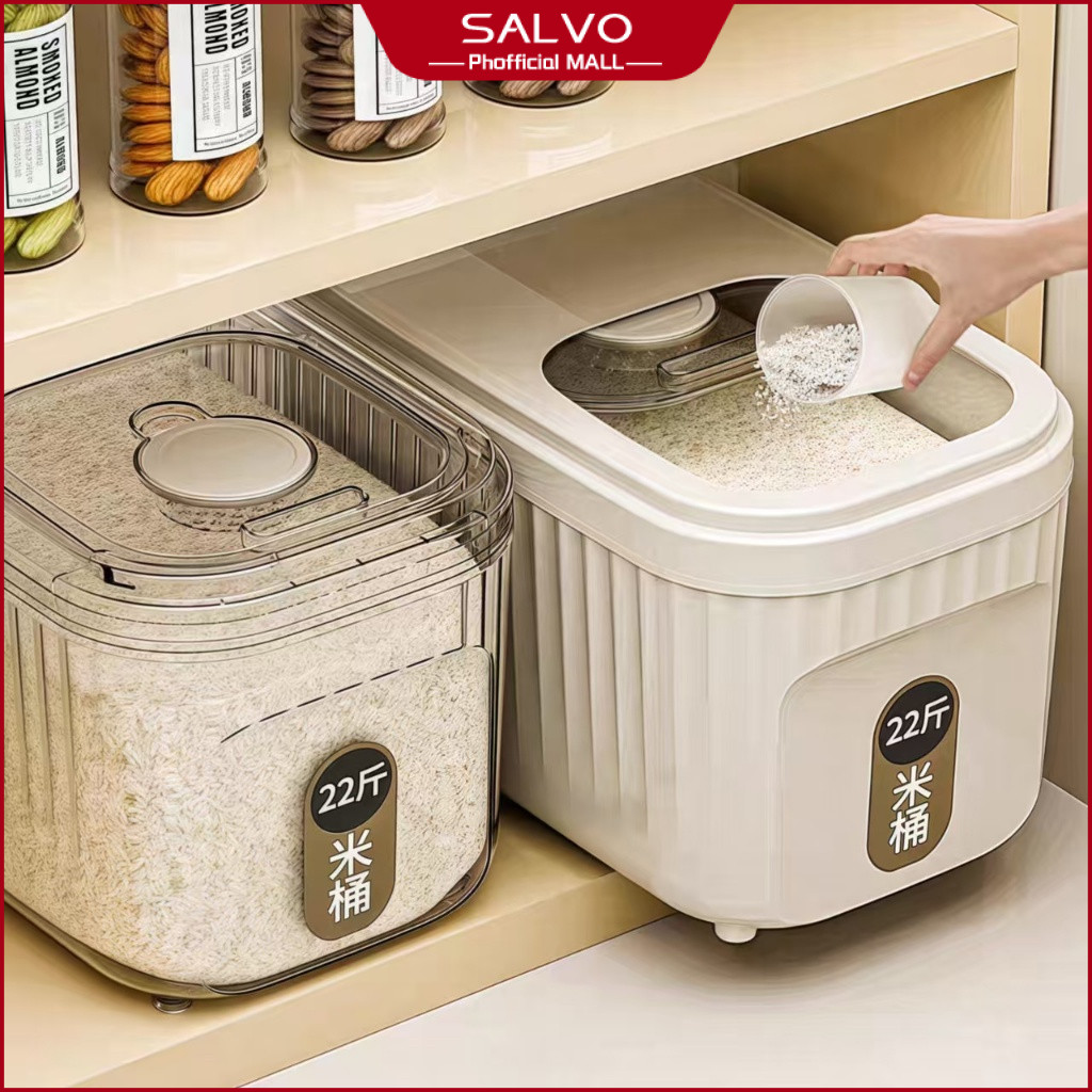 Rice Dispenser Storage Rice Container BOX Grain Container Insect and ...