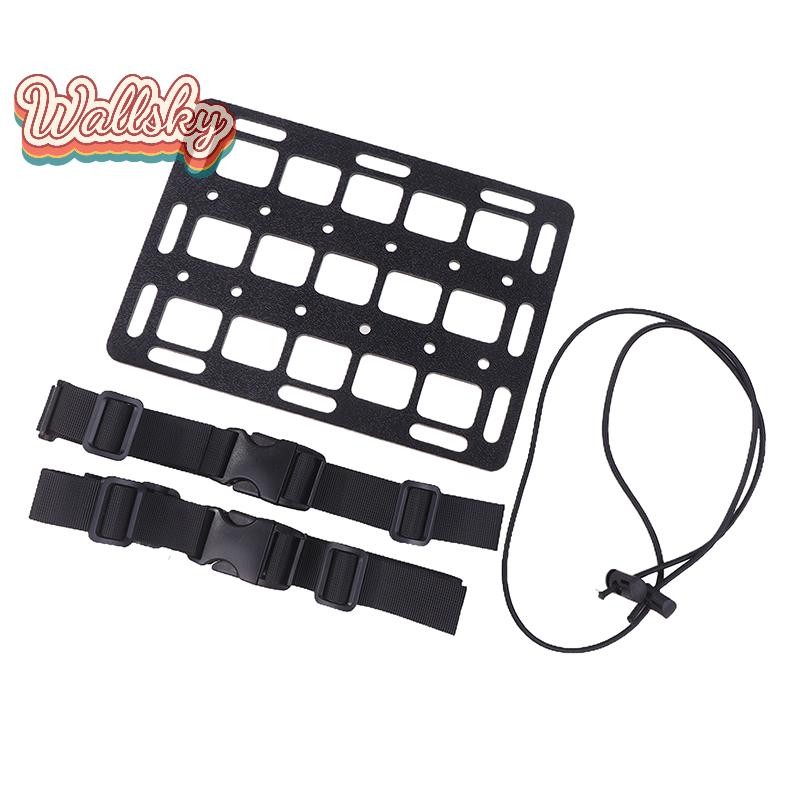 Wallsky> Motorcycle Molle Panel For Trunk Storage Metal Waterproof ...