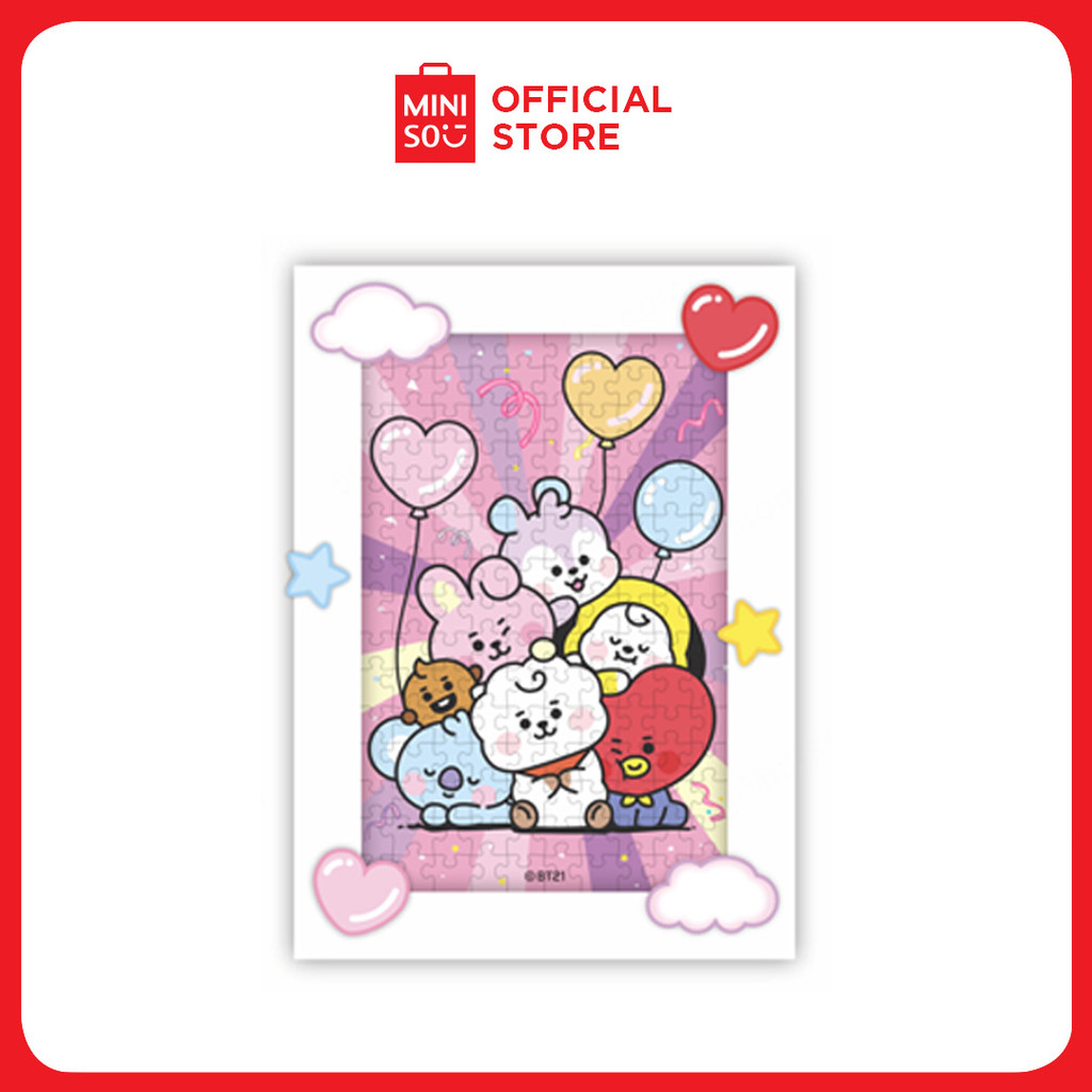 MINISO BT21 BABY Collection 100-Piece Framed Puzzle | Shopee Philippines