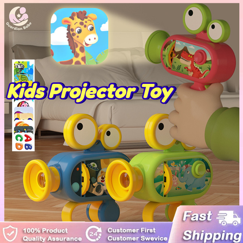 Luminous Puzzle Projector Toy for Children Interactive Handheld Cartoon ...