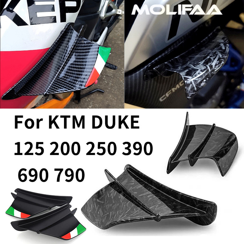 For KTM DUKE 125 200 250 390 690 790 Winglet Spoiler Side Wind Kit ...
