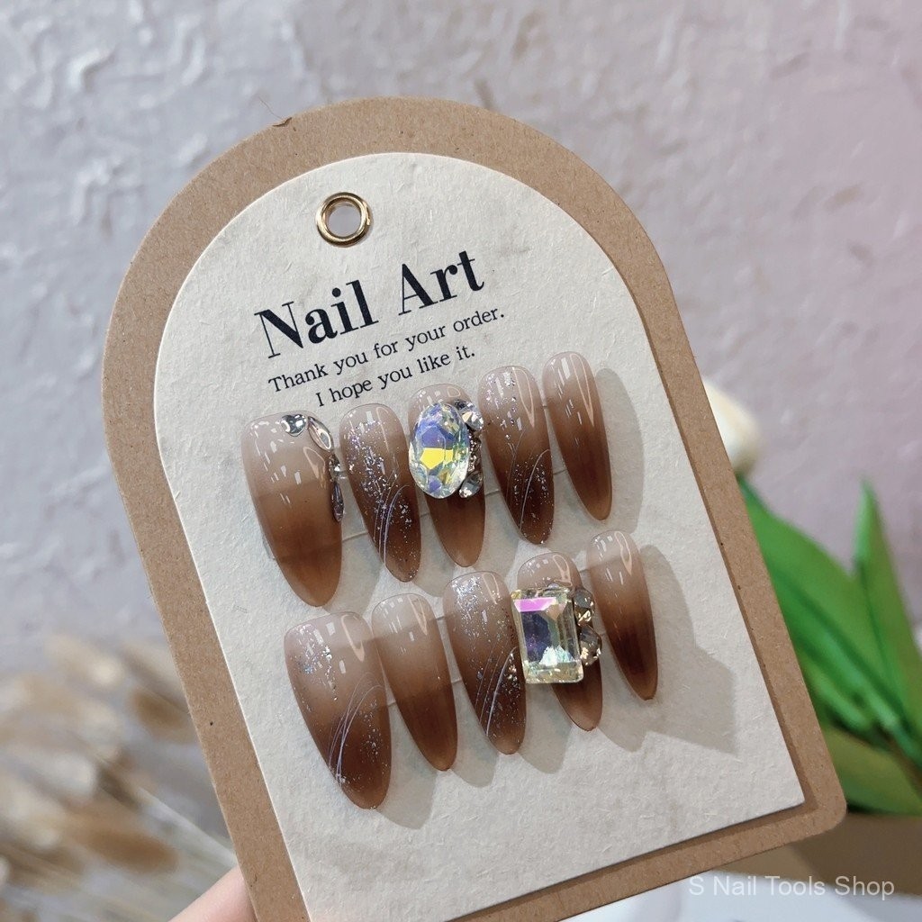 Handmade Wear Armillard Ice Transparent Egg Shell Caramel French Armour ...