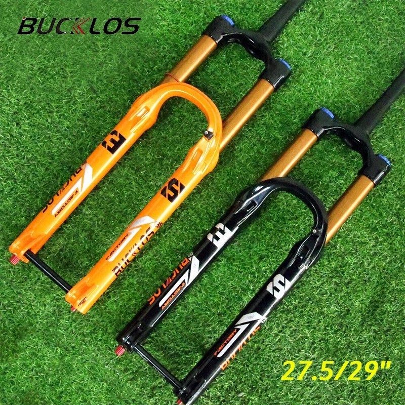 BUCKLOS Air Suspension Fork 27.5/29inch Mountain Bike Air Forks 15 ...