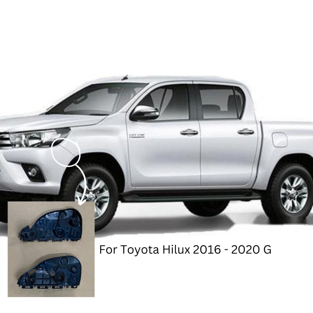 Car front bumper side bracket for Toyota Hilux 2016 - 2020 G Variant ...