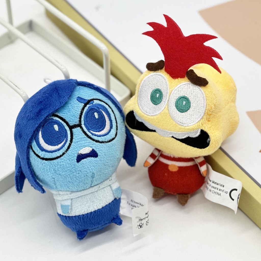Inside Out 2 Plush Toy Cute Anxiety Sadness Anime Plushies Toy for Fans ...