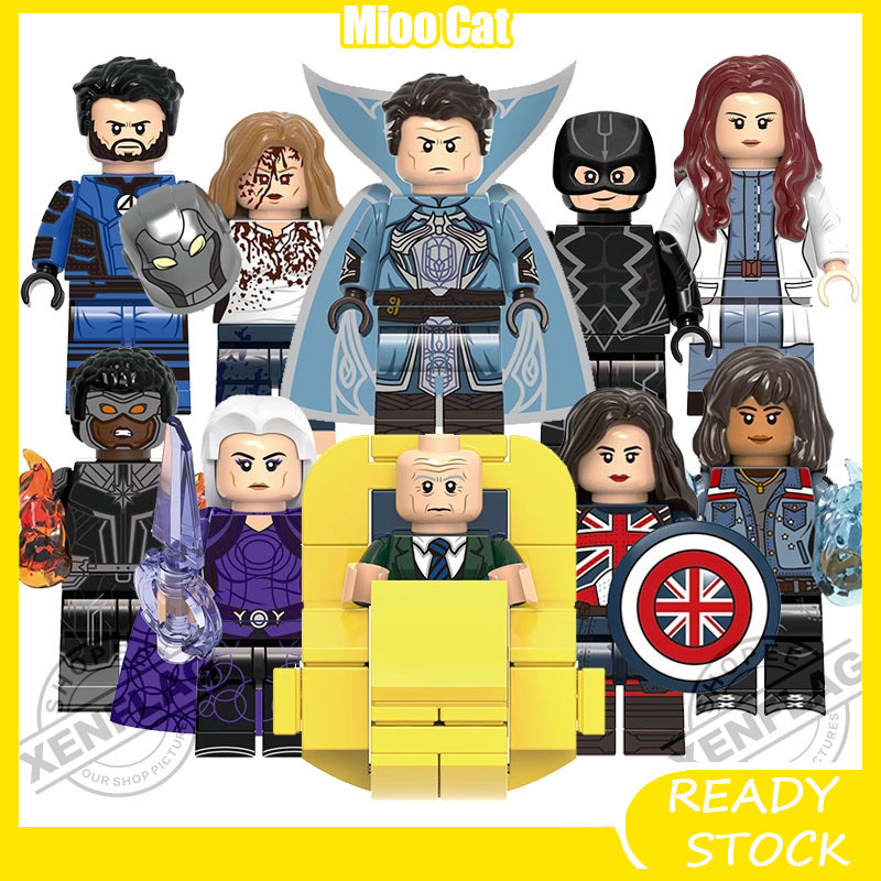 Wanda Captain Carter Professor X Minifigures Building Blocks ...
