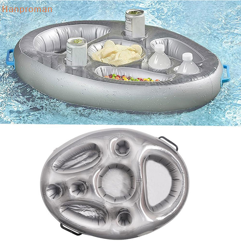 Hanproman> Summer Inflatable Float Beer Drinking Cooler Table Water ...