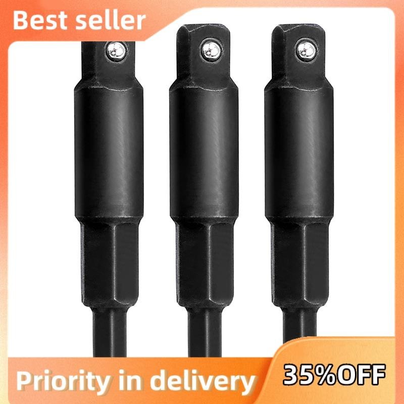 3 Pieces Service Wrench Hex Key Adapter Ratchet Wrench Hexagon Bit ...