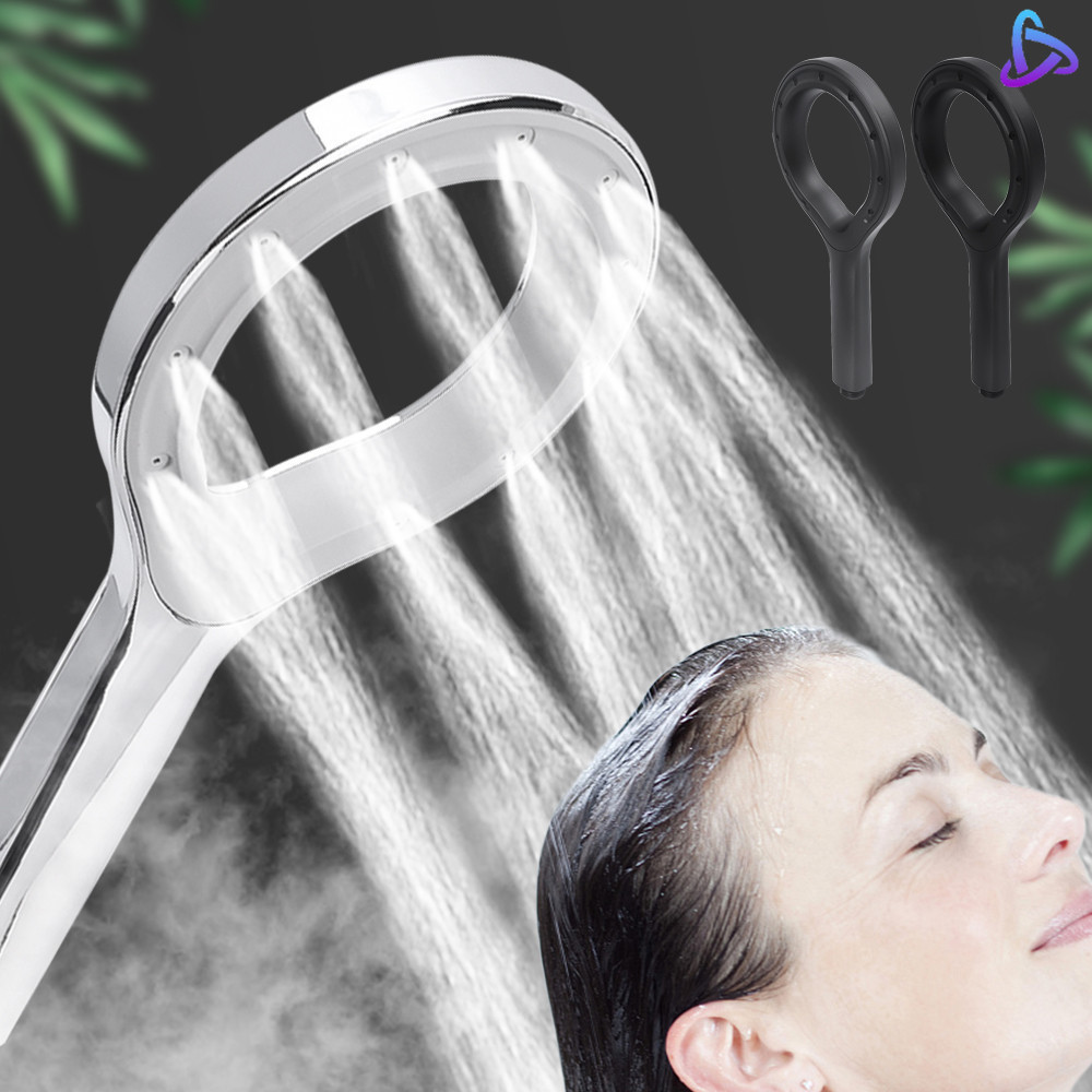 Universal Bathroom Rain Shower Head Ceative Hollow Nozzle - Durable ABS ...