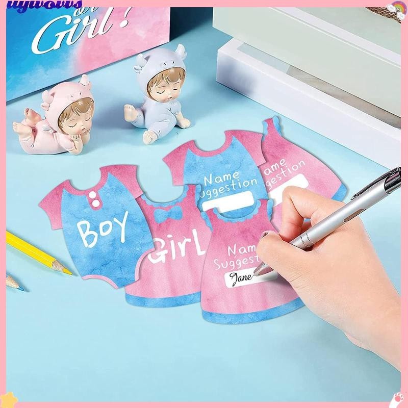 [uywovvs] Gender Reveal Voting Box Gender Reveal Pull Out Game Box for ...