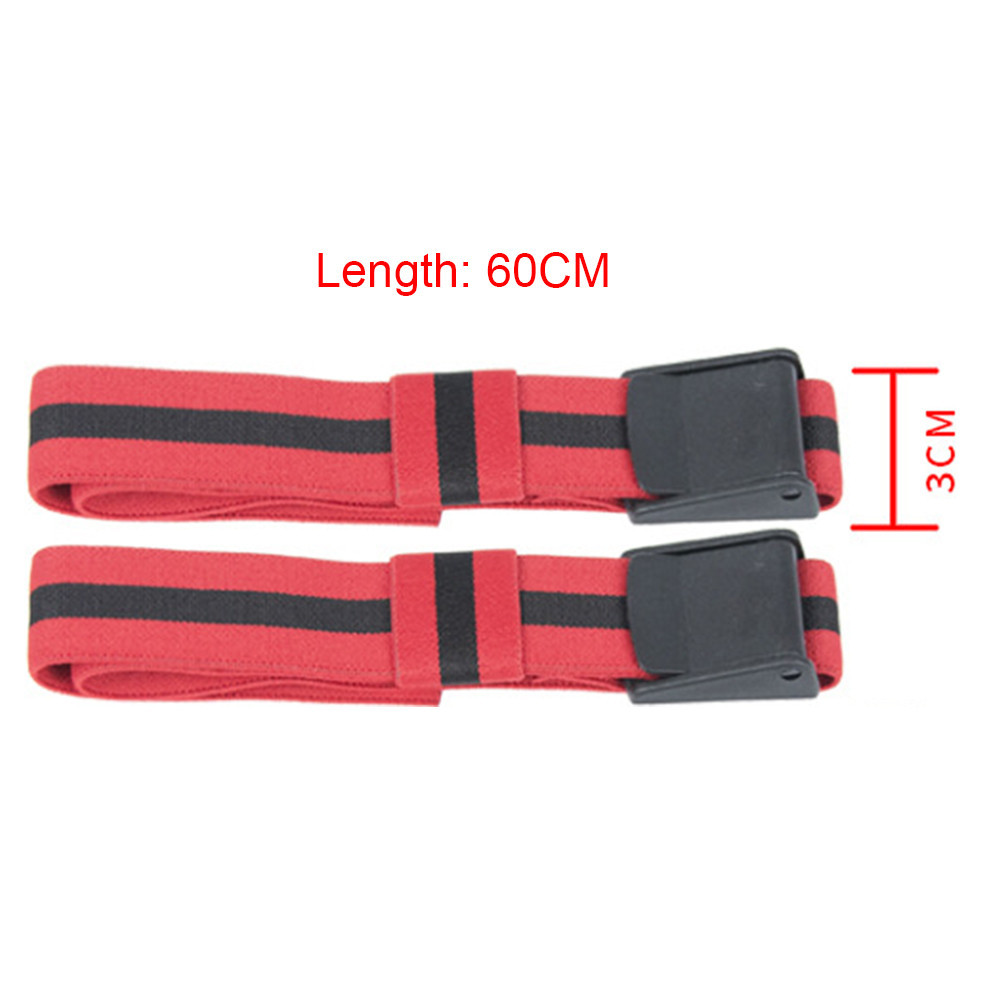 BFR Occlusion Bands Bodybuilding BFR Training Belts for Men Women (Red ...