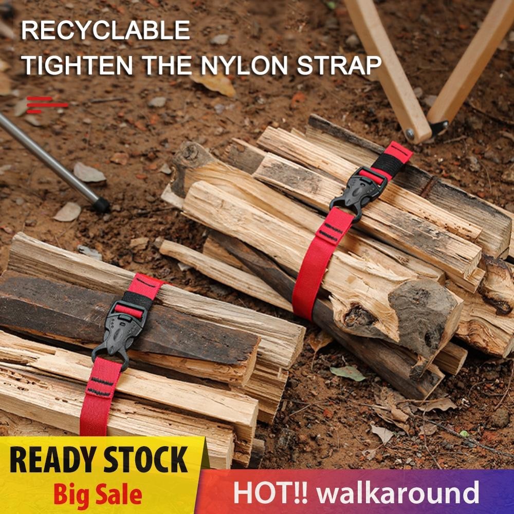 Nylon Cargo Strap Luggage Fastener Belt Quick Release Buckle (150cm 2 ...