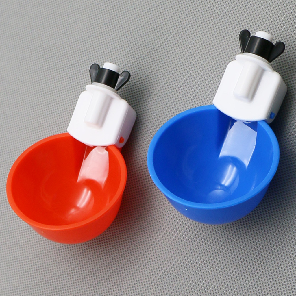 1 Pcs Chicken Drinker Bowl Duck Automatic Watering Cup Poultry Water ...