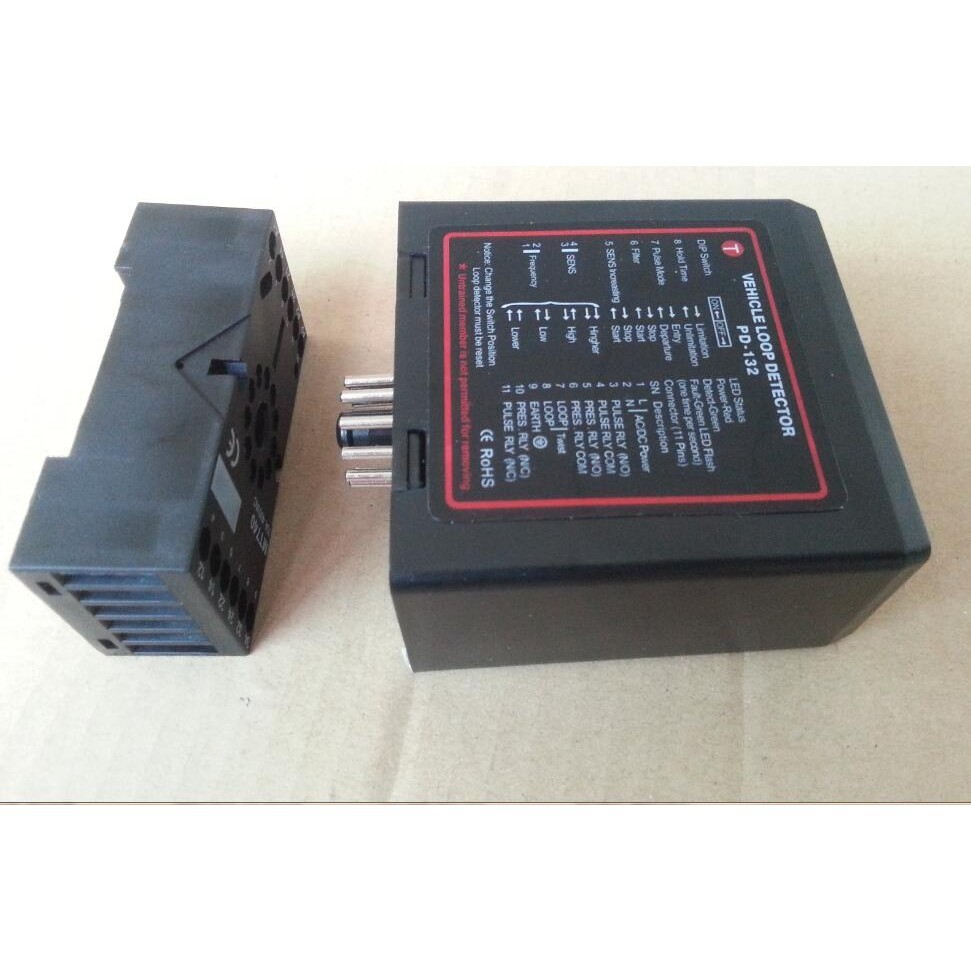 Car Park Barrier Loop Detectors Pd132 Inductive Vehicle Loop Detector Sensor For Vehicle Access