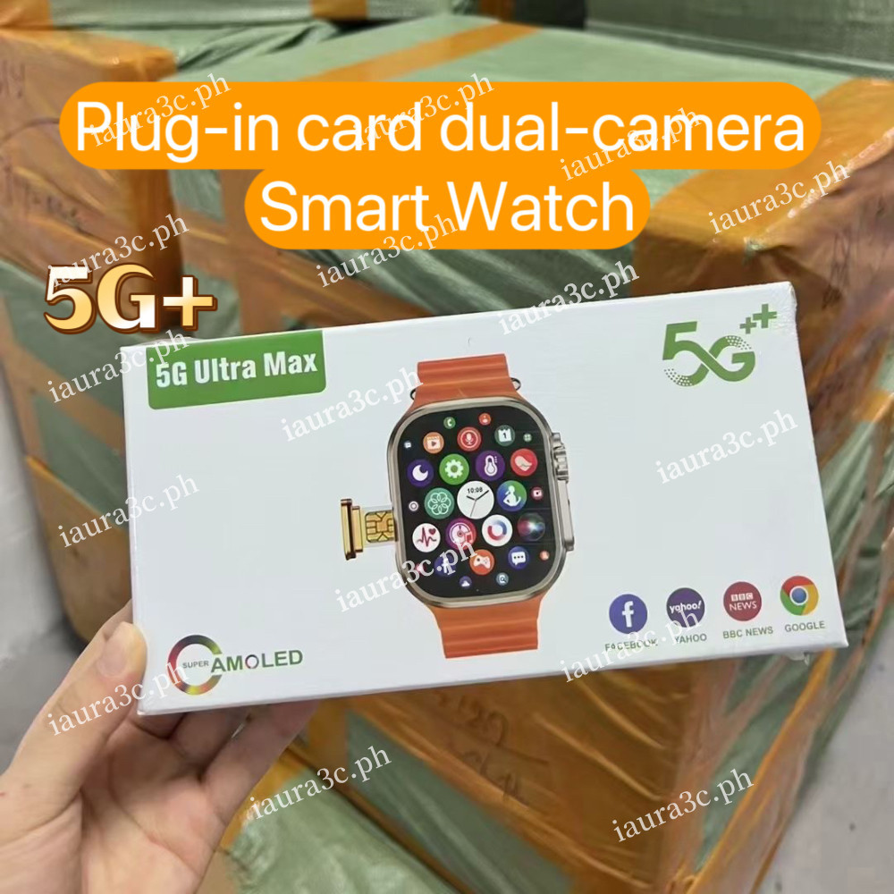 5G Ultra max Smartwatch With SIM Card Slot Wifi Camera Smart Watch ...