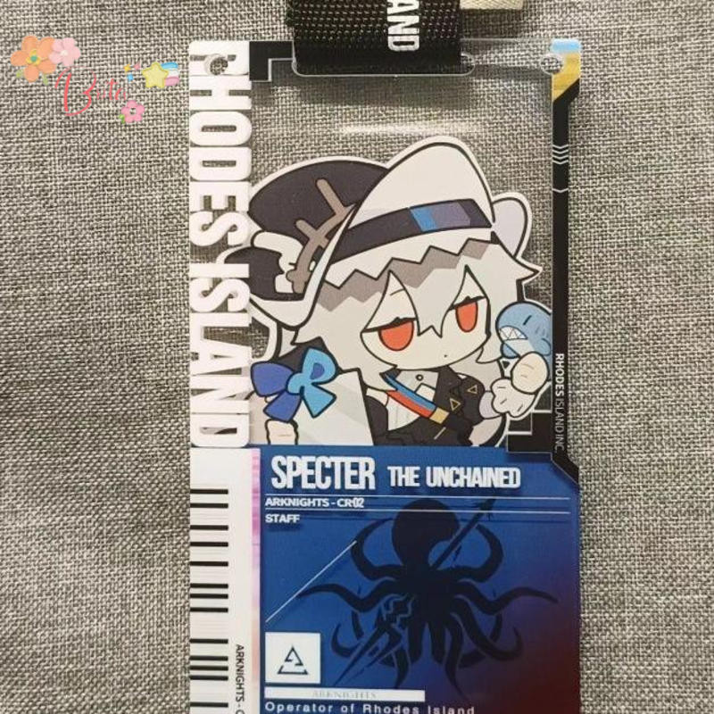 [Bota Shop] Arknight Anime Game Pass logos Funeral Keychain Backpack ...