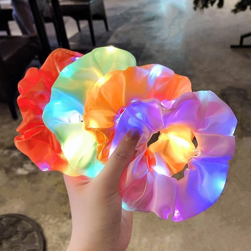 2pcs Head Rope Band LED Illuminated Large Intestine Srunchie Large ...