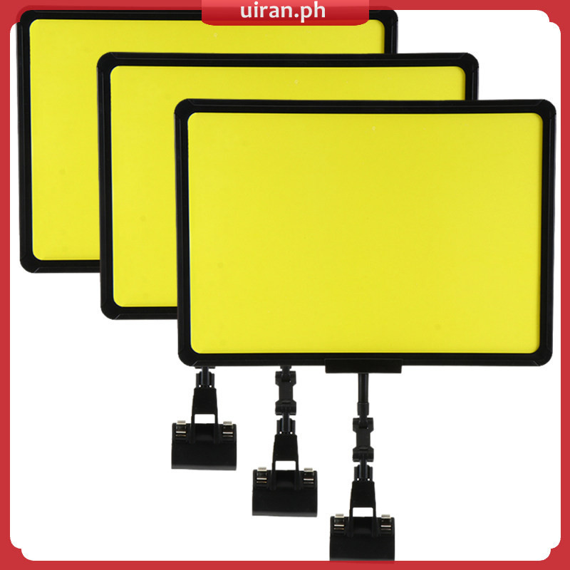 Price Tag Labels Professional Sign Stand Holder Vertical 3 Pcs uiran ...