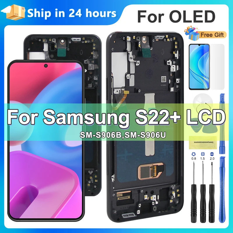 AMOLED Display For Samsung Galaxy S22 Plus LCD Display Touch Screen ...