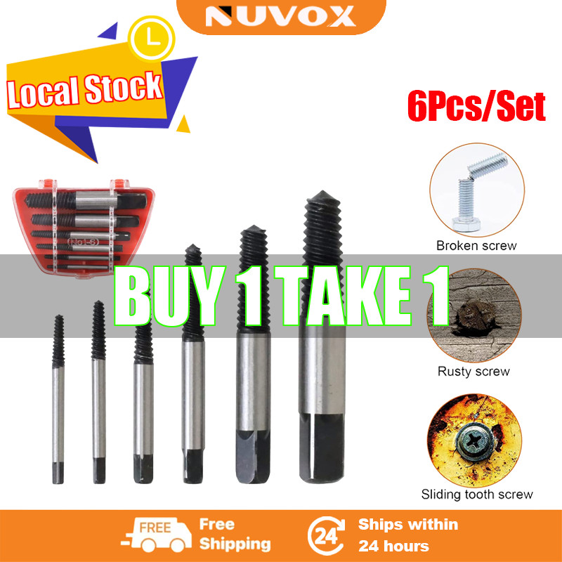 Pipe Screw Extractor Set,Damaged Screw Broken Bolt Water Pipe Remover ...