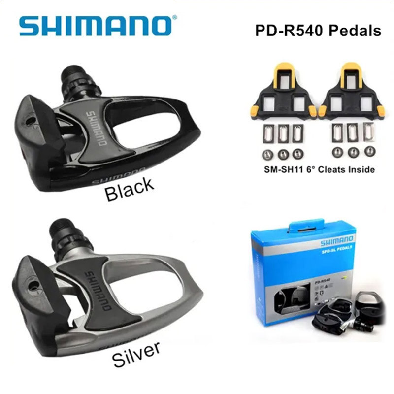 SHIMANO SPD-SL R540 Road Bike Pedals Bicycle Platform Pedals Cycling ...