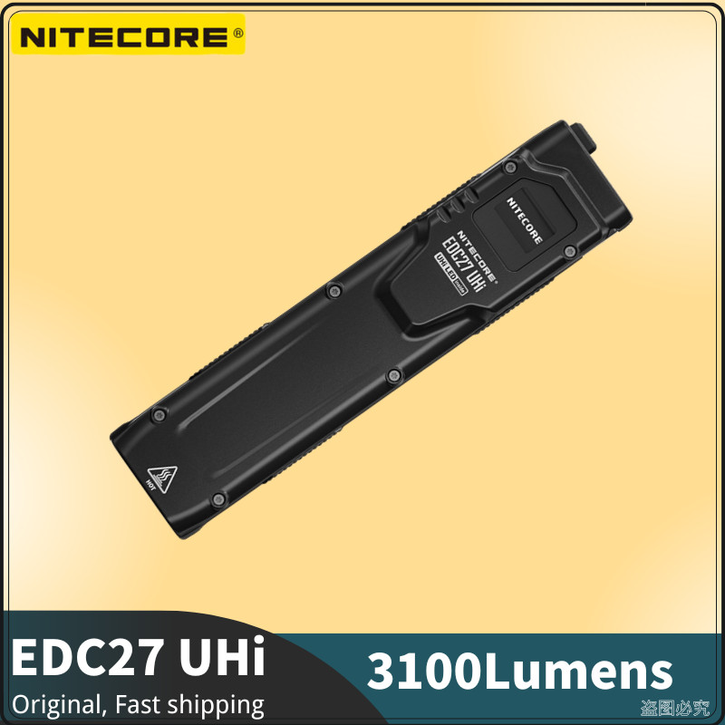 NITECORE EDC27 UHI Rechargeable Tactical Flashlight 3100Lumens With ...