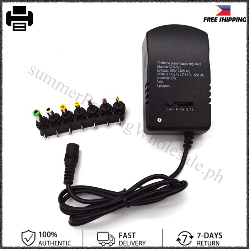 Adjustable Power Supply AC 220V TO 12V 3V 5V 7V 6V 9V Multi Voltage ...