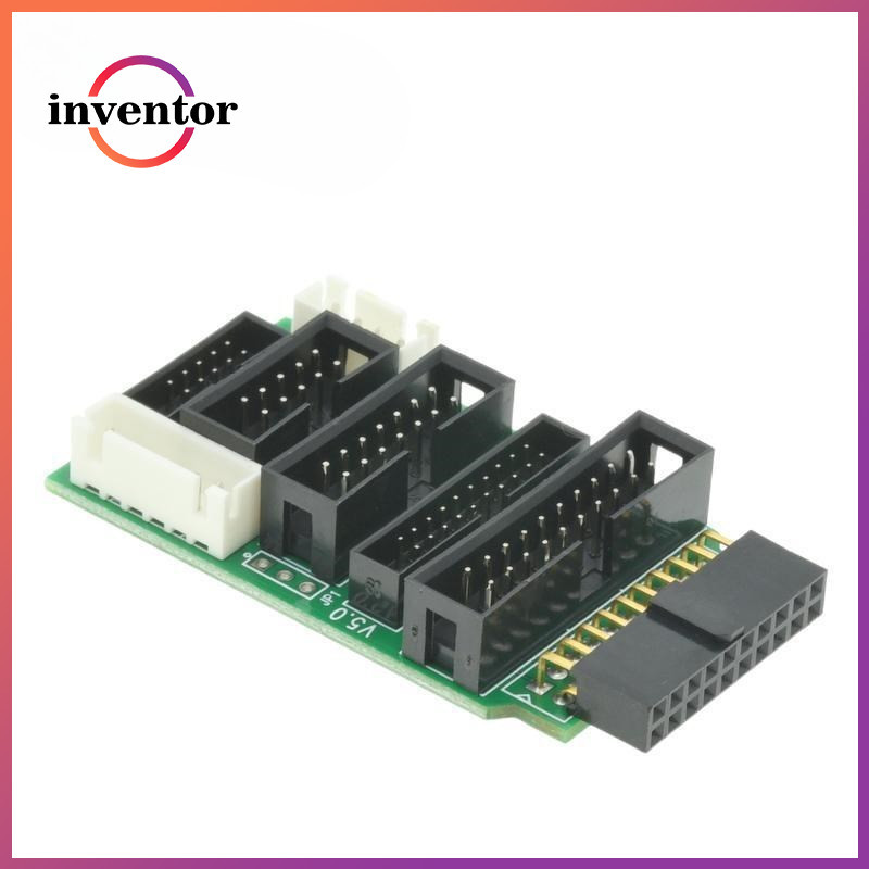 Multi-function Converter Adapter Board For JTAG J-Link V8 V9 U-Link2 ST ...