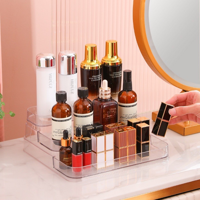 Make Up Organizer Multi-Layer Transparent Acrylic Cosmetic Organizer ...
